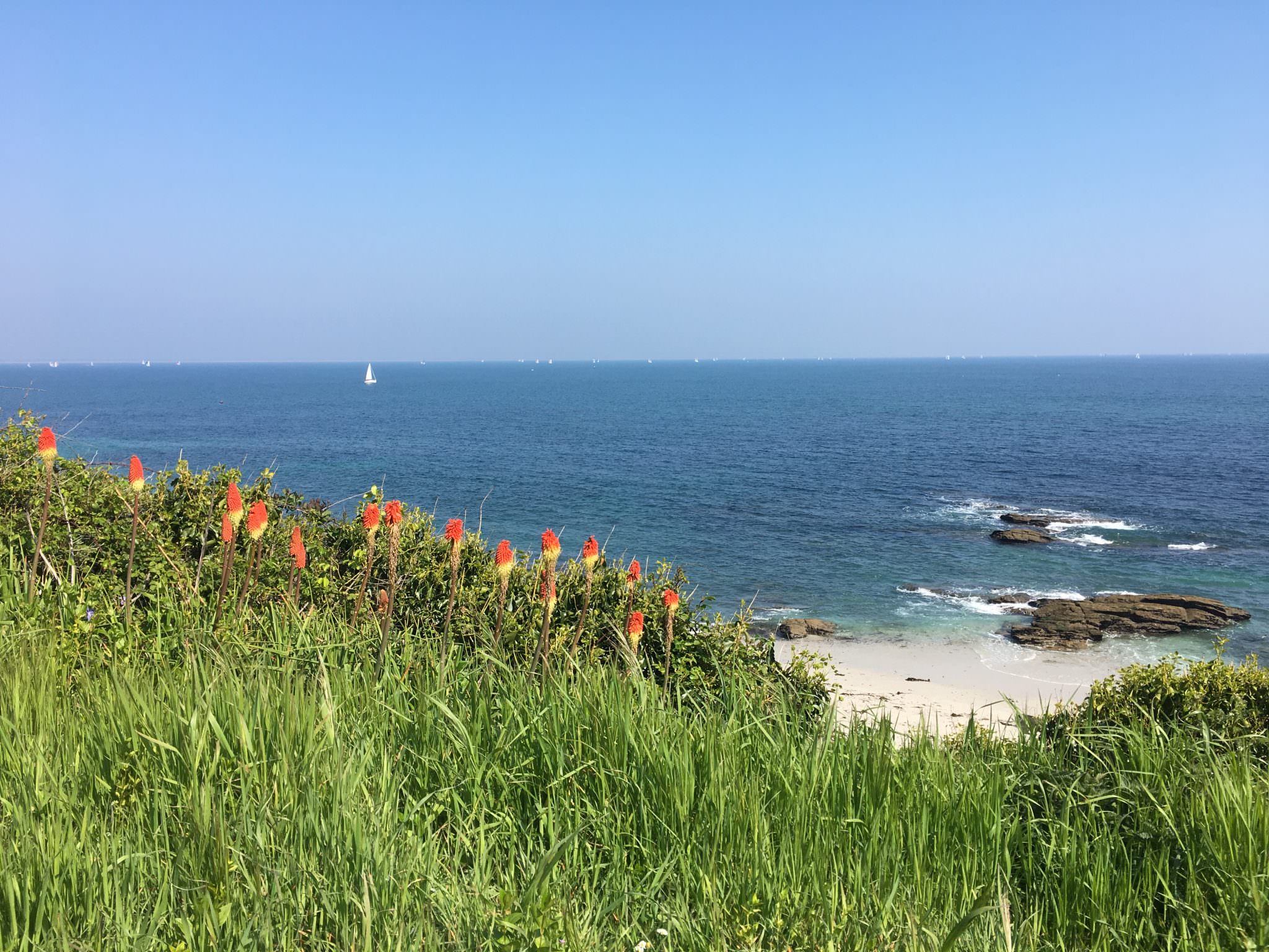 Plage des Sables Rouges île de Groix - Lorient Bretagne Sud